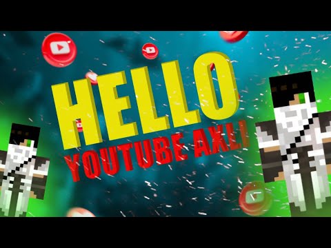 HELLO YOUTUBE AXLI // MINECRAFT - YouTube