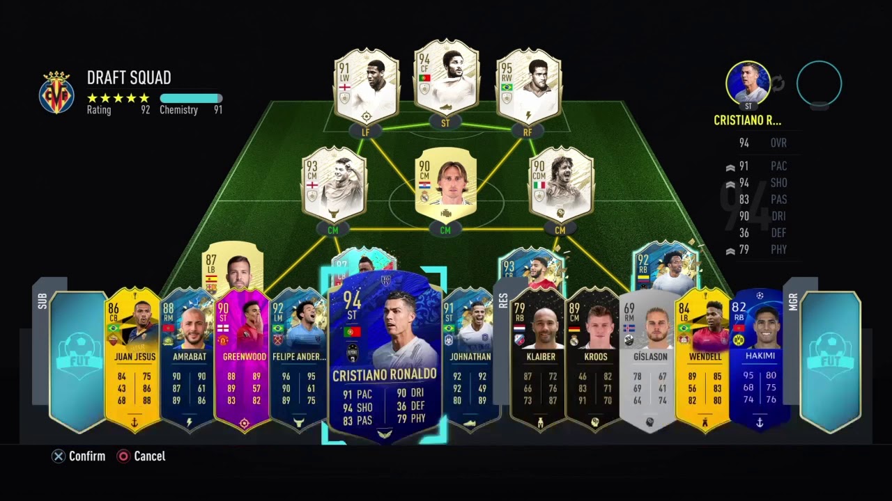 Fifa 20 fut draft - YouTube