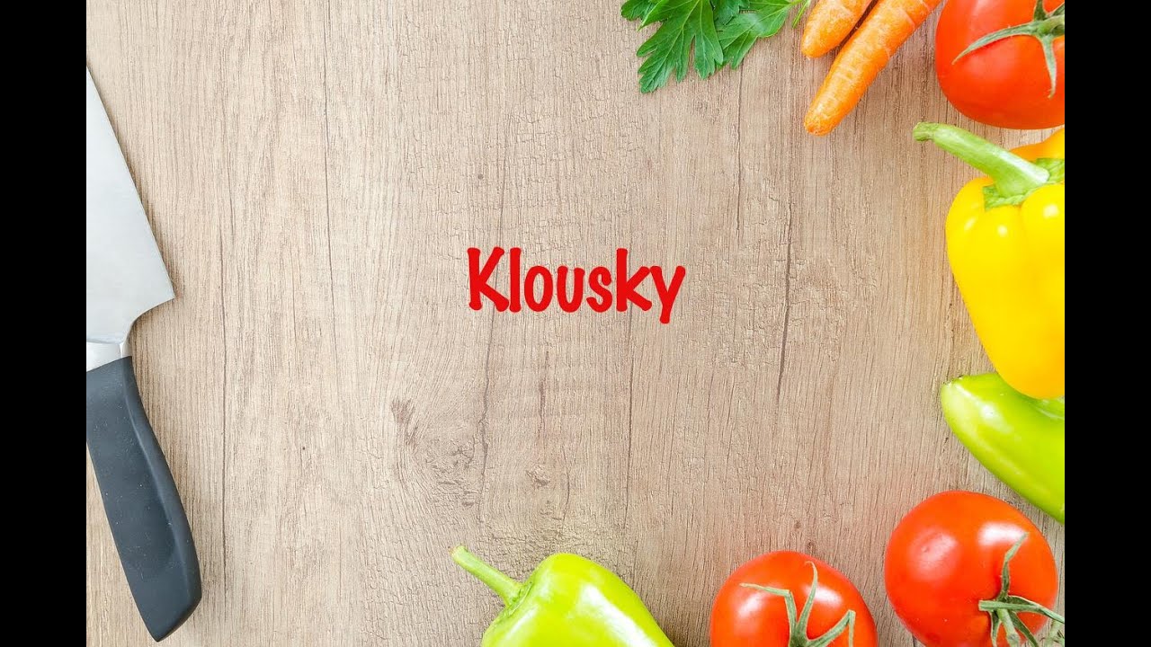 How to cook - Klousky - YouTube