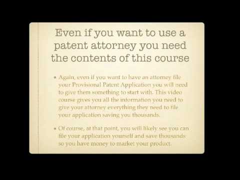 How To FIle A Provisional Patent Application and Prepare for your ...