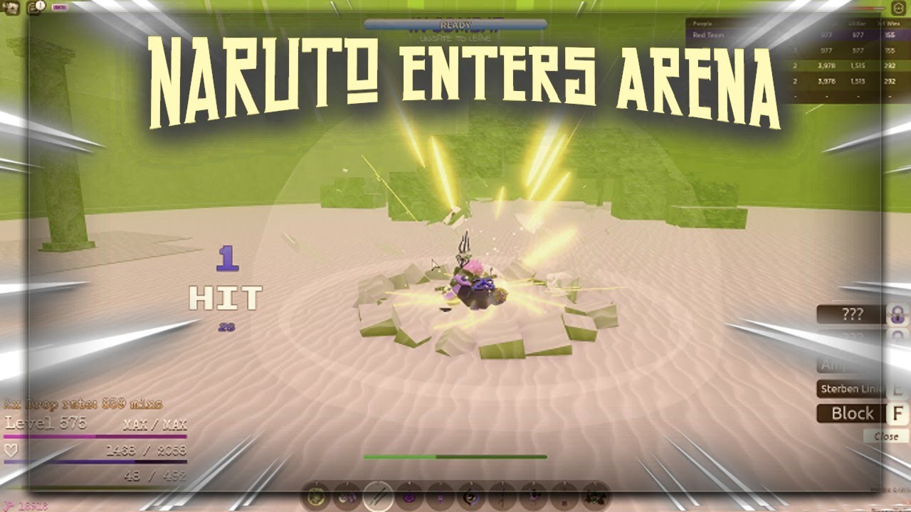 [GPO] Naruto Enters Arena... - YouTube