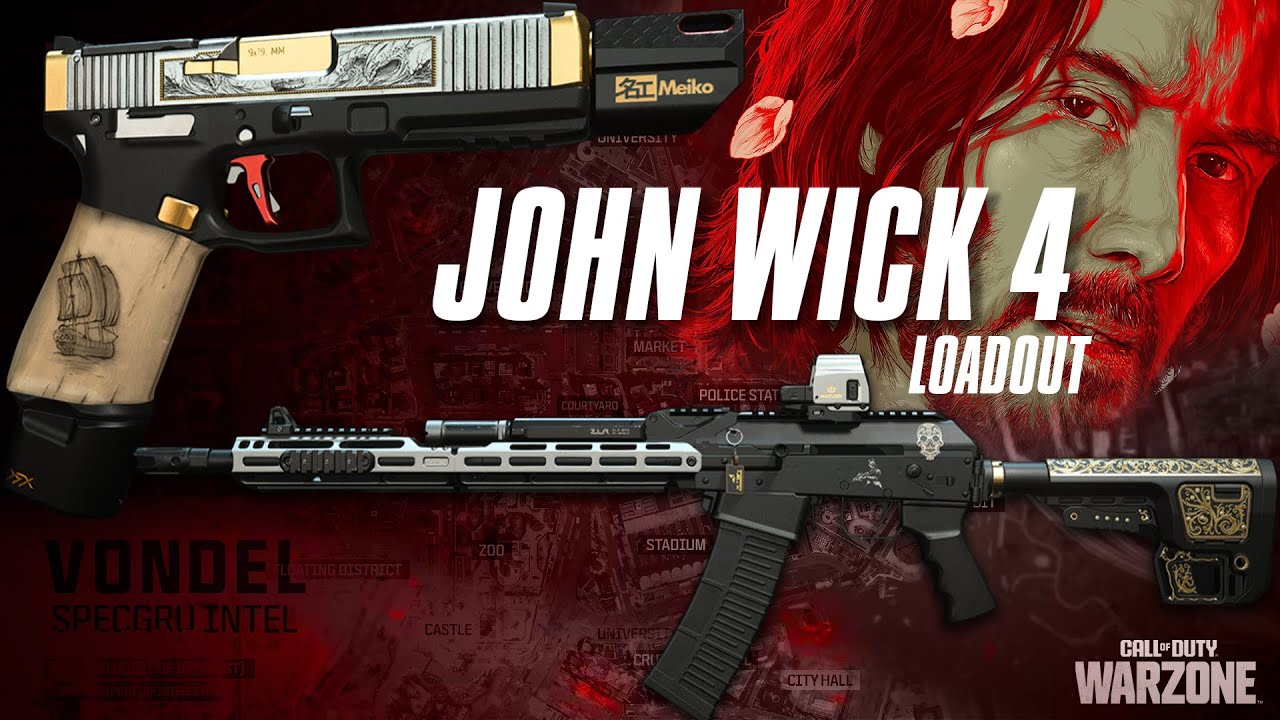 JOHN WICK 4 LOADOUT - WARZONE 2 #warzone2 #codmw2 #johnwickedit # ...