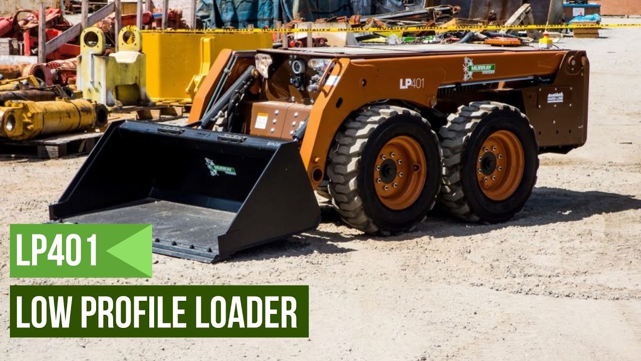LP401 Low Profile Loader - YouTube