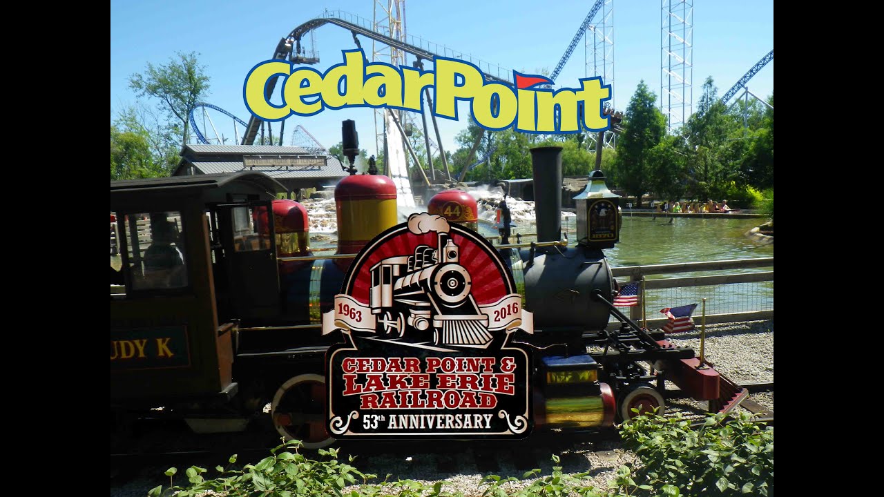 Cedar Point & Lake Erie Railroad - YouTube