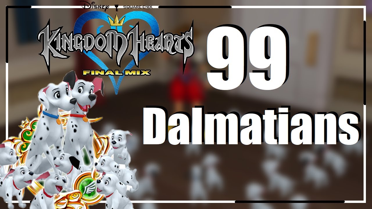 How to Find ALL 99 Dalmatians - Kingdom Hearts: Final Mix - YouTube