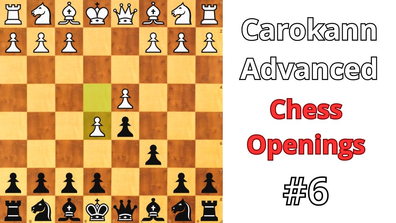 Carokann Advanced Variation Complete Theory for Black (Free Chess ...