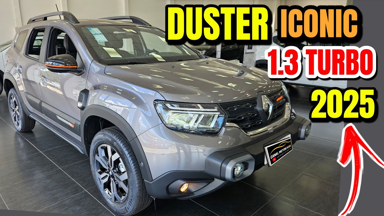 NOVA DUSTER ICONIC TURBO / PREÇO / AVALIAÇÃO - YouTube