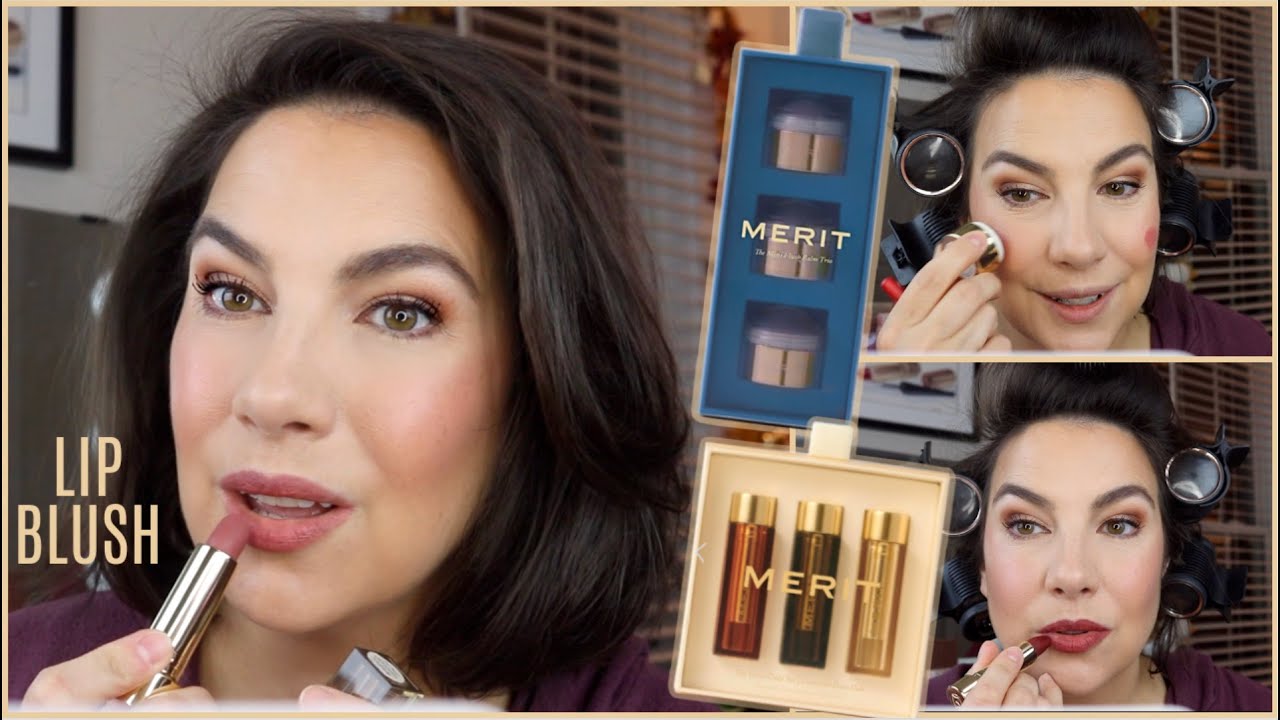 FANCY FINDS... Testing Merit Blush Balm & Lip Sets - YouTube
