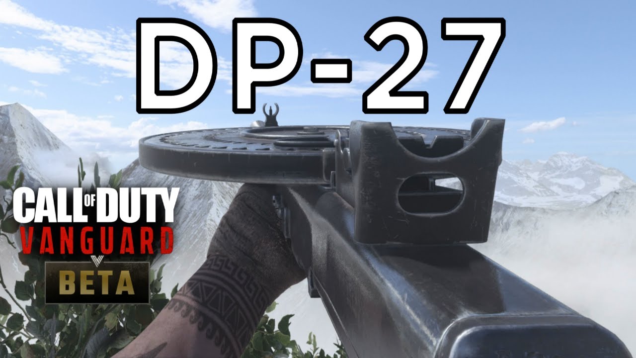 Degtyaryov DP-27 Gameplay | Call of Duty Vanguard Beta (PS5) - YouTube