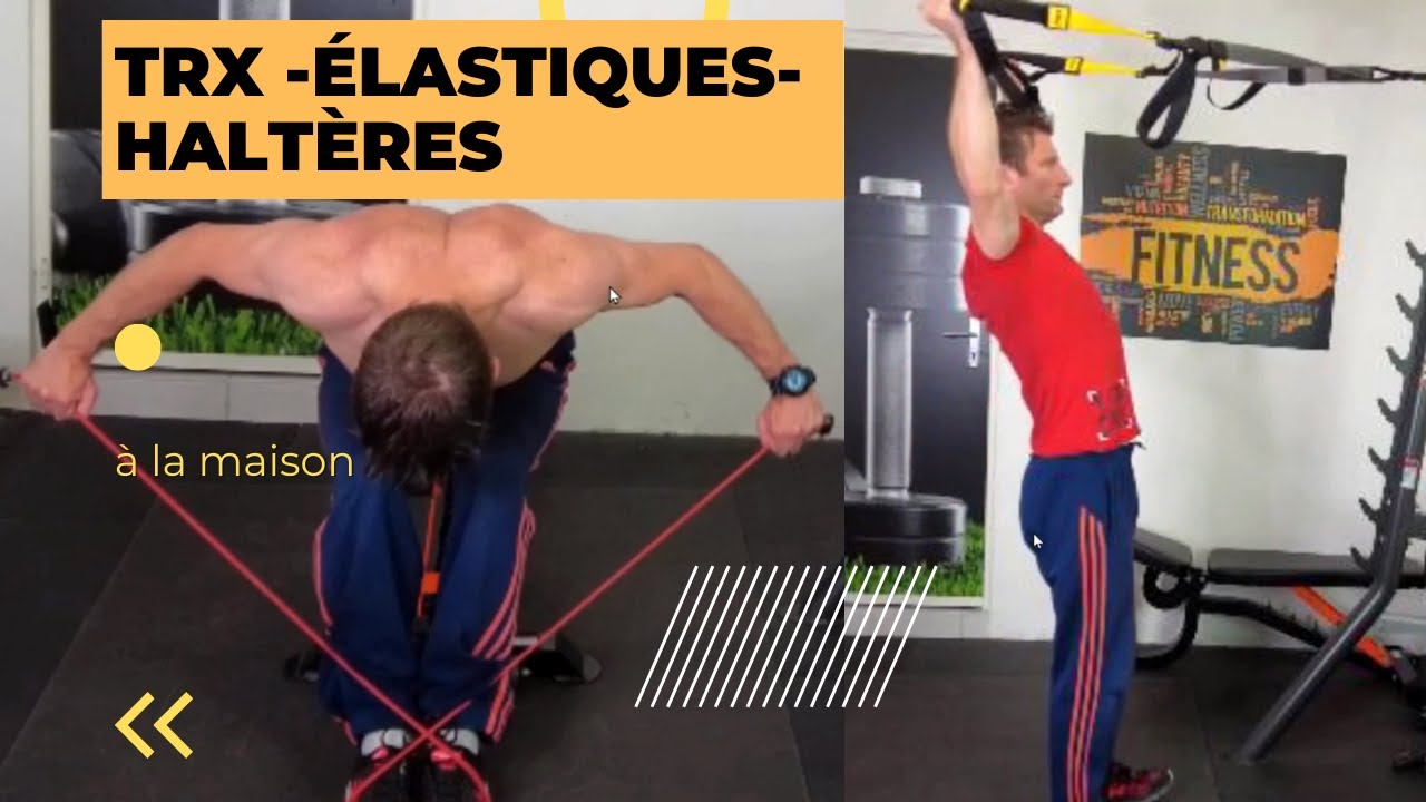 Meilleurs exercices pour les épaules, chez soi - YouTube