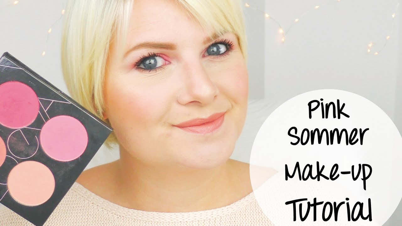 Pink Sommer Make-up ♡ Tutorial - YouTube