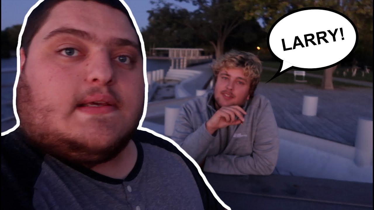 YELLING LARRY IN RANDOM PUBLIC PLACES!!!! - YouTube