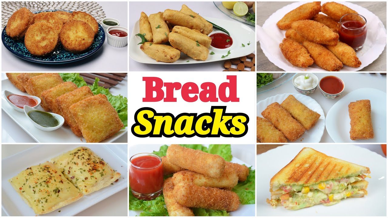 7 Best Ways To Use Bread (Ramadan Special) by YES I CAN COOK - YouTube