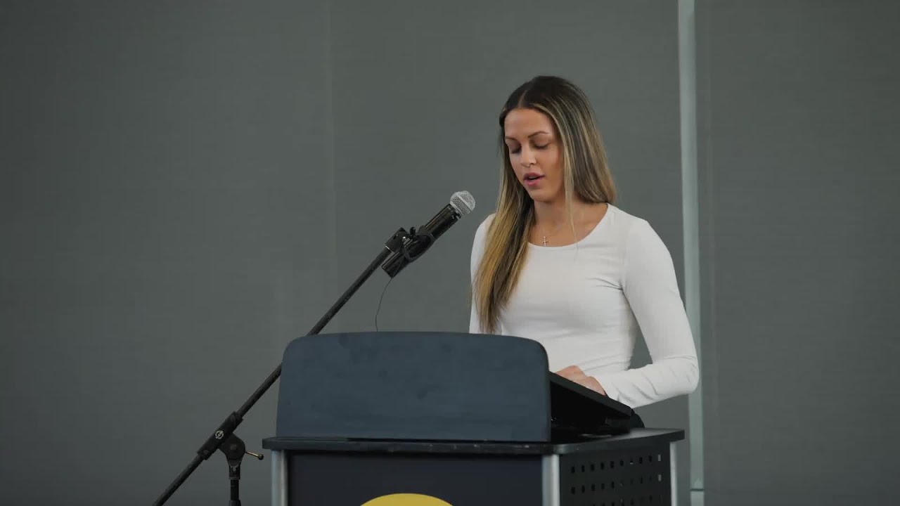 What being a Hawkeye means to Gabbie Marshall - YouTube