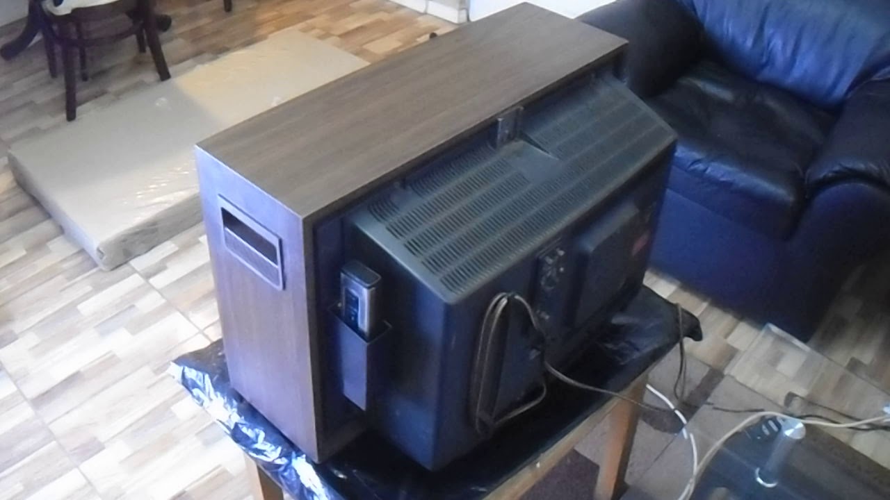 tv sony trinitron KV-1741R (1978) - YouTube