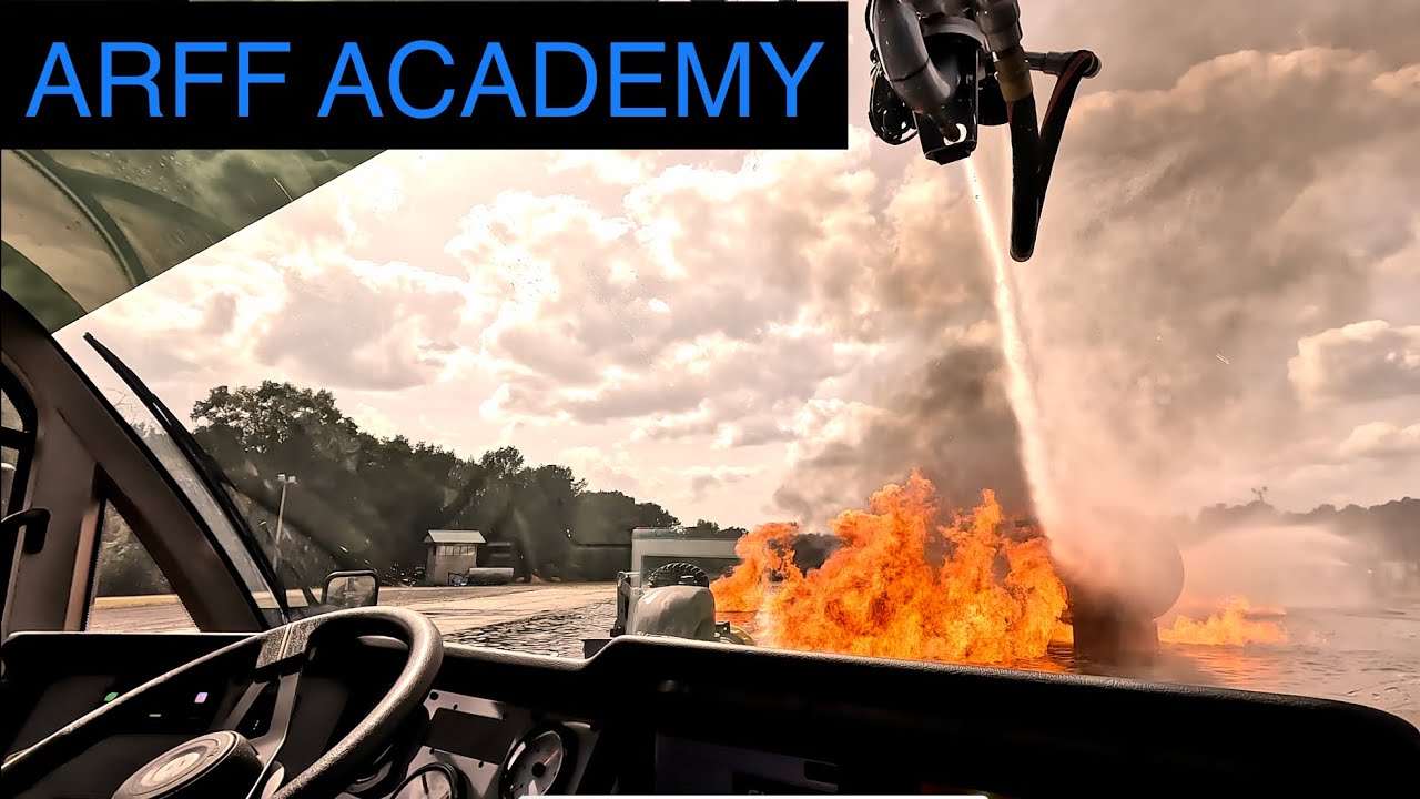 My time at ARFF School @ South Carolina Fire Academy. - YouTube