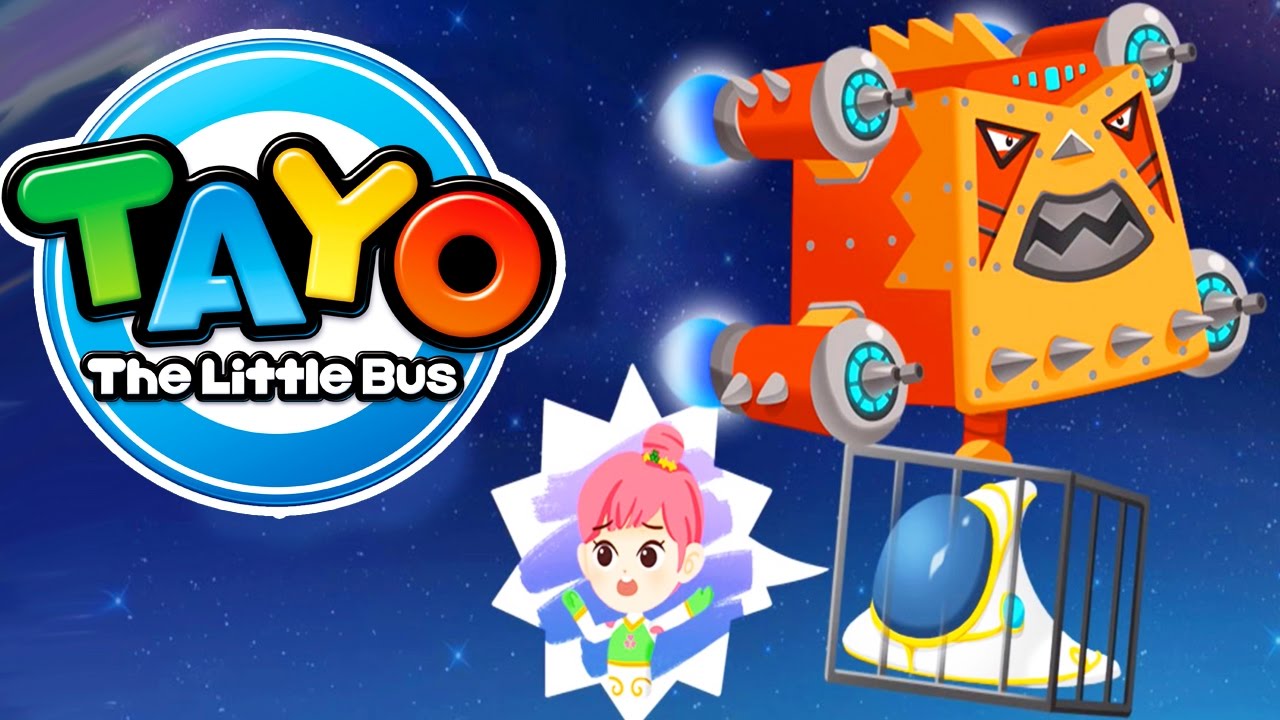 Tayo the Little Bus English Game | Space Trip - YouTube