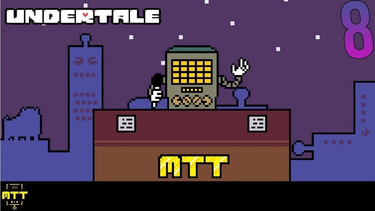 Прямой Эфир MTT NEWS 8 Undertale - YouTube