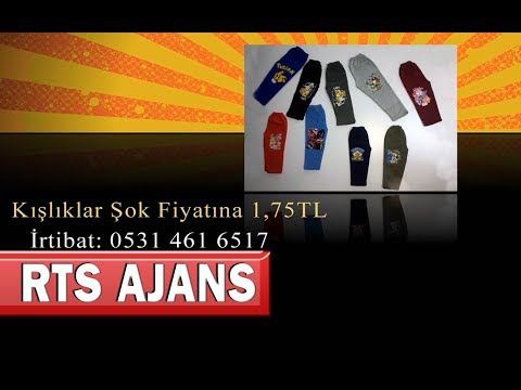 Şok Şok Şok Çocuk Kışlıkları Toptan Fiyatına Sadece 1,75 TL