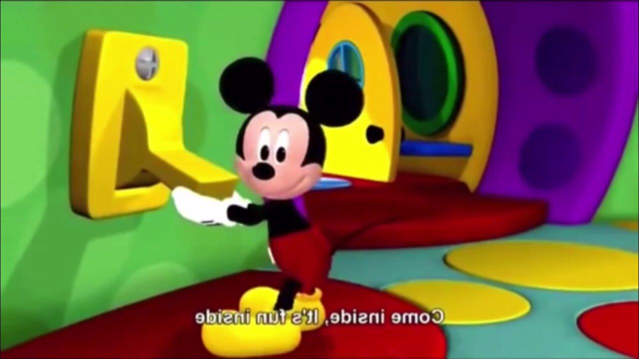 Mickey Mouse Clubhouse Theme Song Reversed And In Slow Motion, Flipped - YouTube
