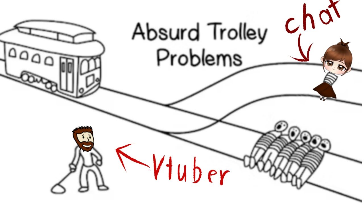 vtuber solving the trolley problem - YouTube