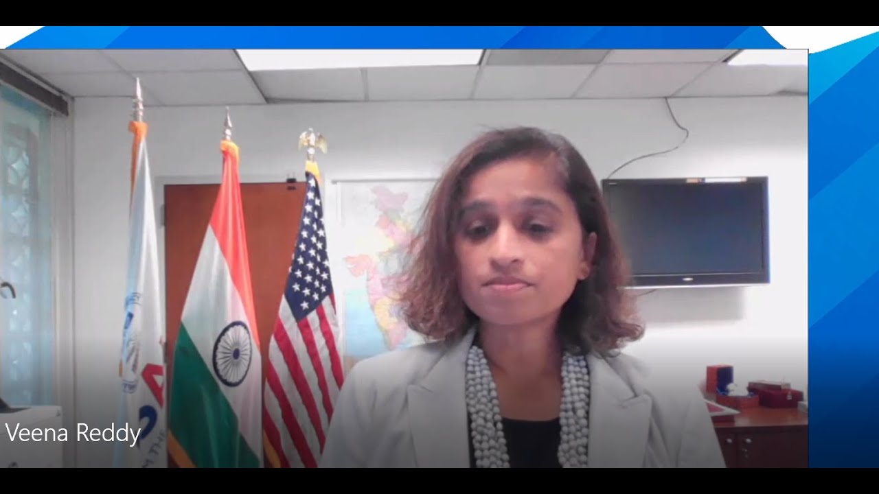 Welcome Remarks by Veena Reddy, Mission Director, USAID/India - YouTube