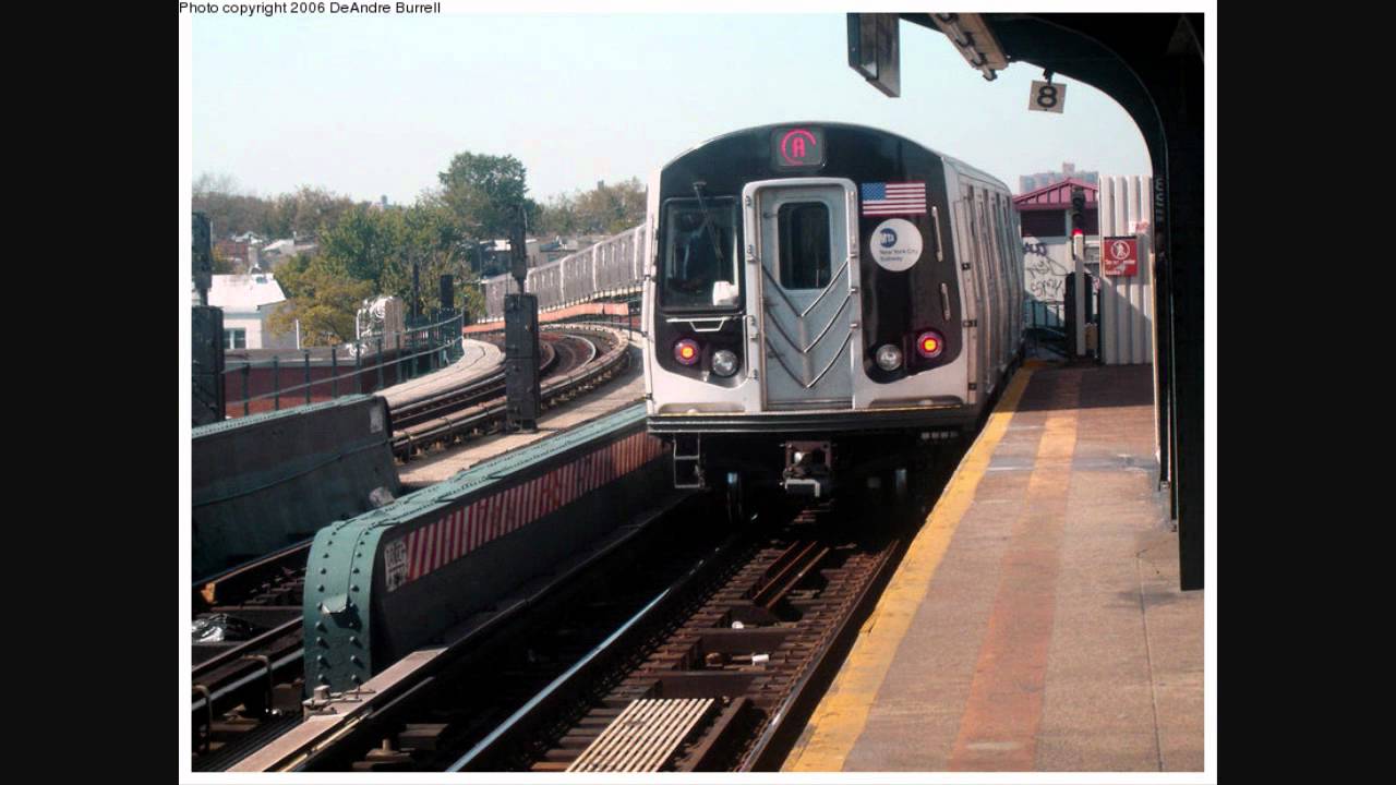 [A Line] MTA NYC Transit Kawasaki R160B #8713-8722 - YouTube