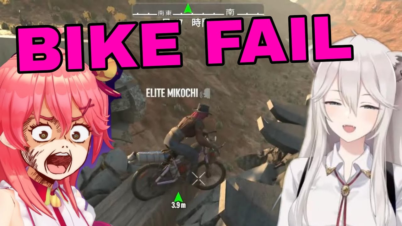 Shishiro Botan Can't Stop Laughing At Bike Fail | 7D2D [Hololive/Sub ...