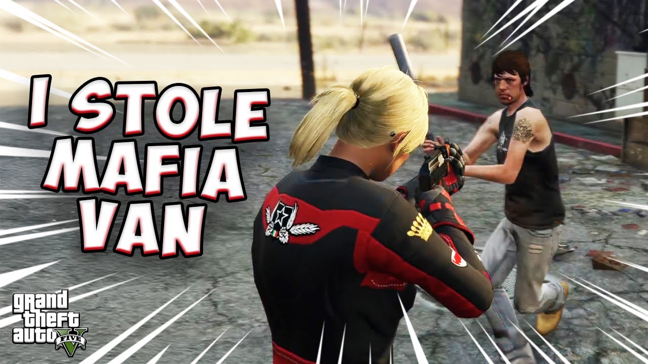 I STOLE MAFIA VAN! | GTA V GAMEPLAY - YouTube
