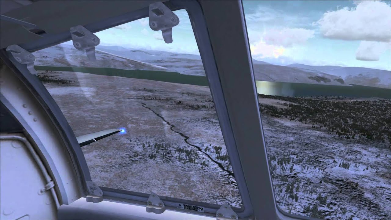 FSX PMDG BAe Jetstream 4100 Narsarsuaq Airport BGBW Landing HD. - YouTube