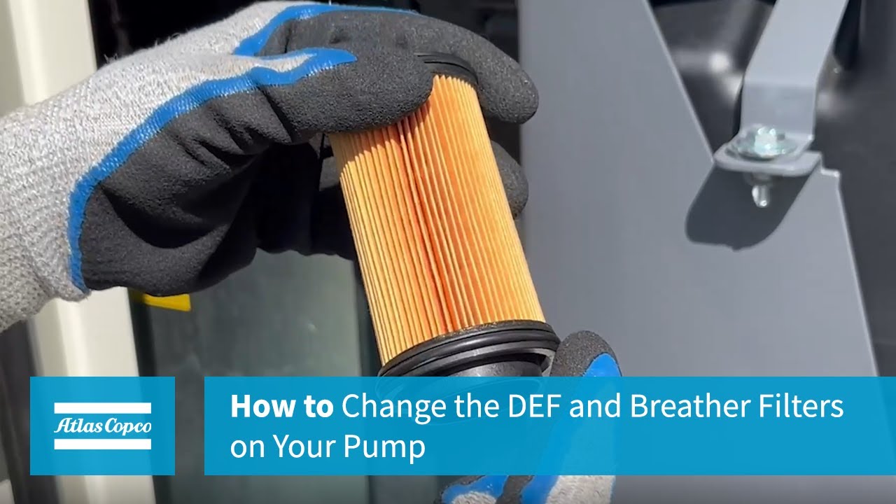 How to Change the DEF and Breather Filters on Your PAC F88 Pump (Atlas ...