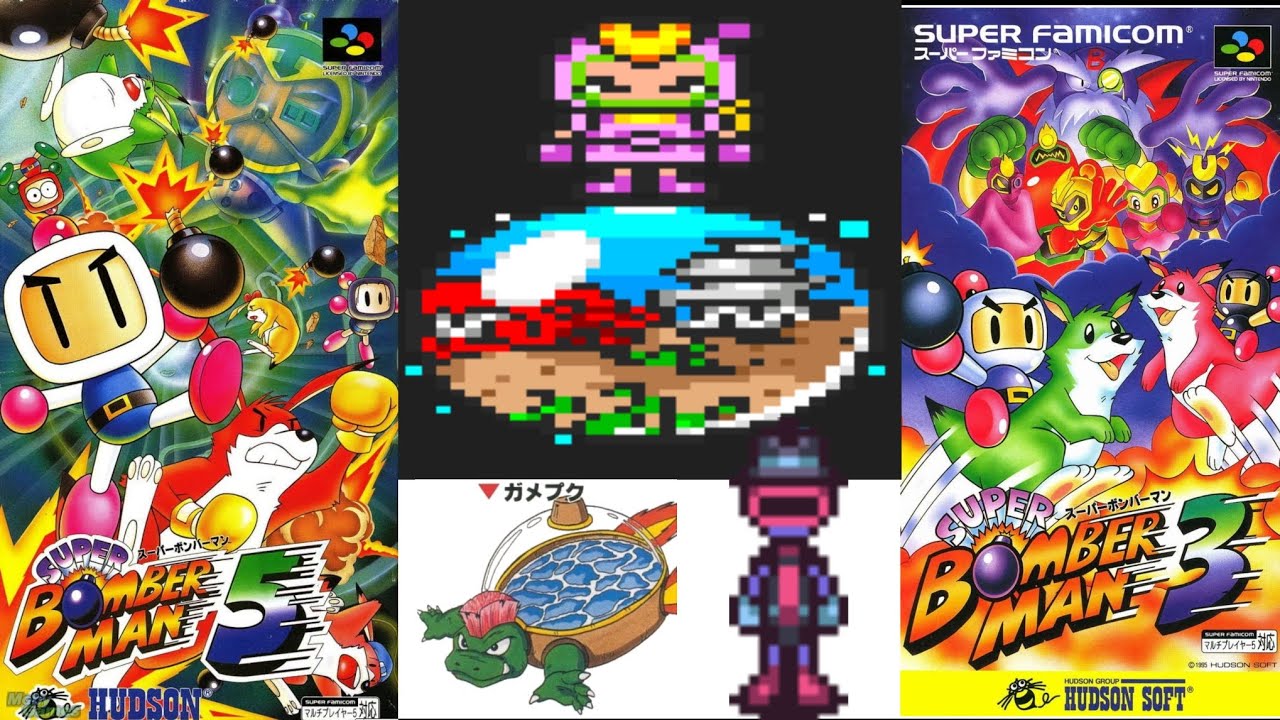 Super Bomberman 3 - Deep See Substituída por Five Planets And Boss fight with bad bomber - YouTube