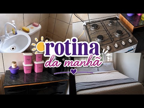 Minha rotina da manhã antes do trabalho ⏱️| Dona de casa na vida real 💜