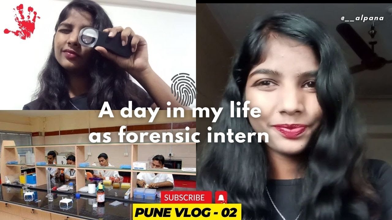 A day in my life as forensic intern! ||forensic scientist|| forensic ...