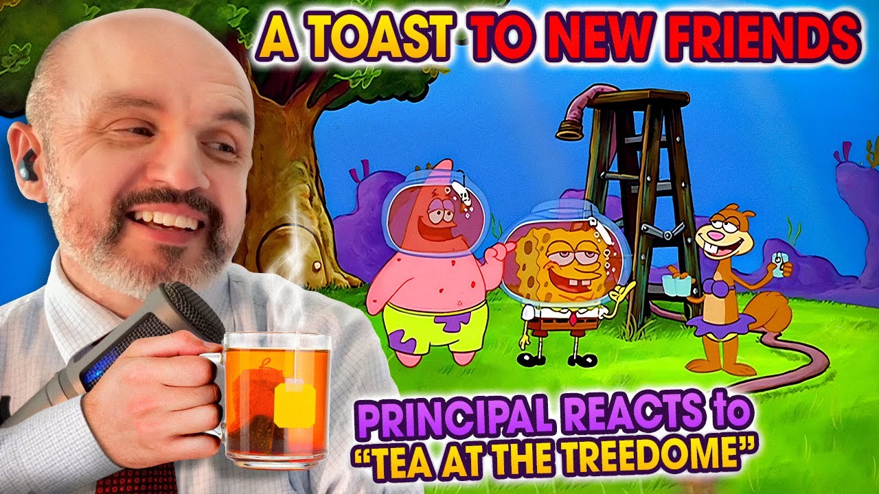 Spongebob Tea At The Treedome Reaction