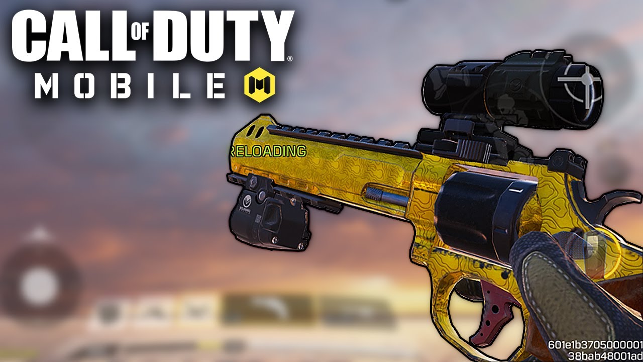 CLASSE REVÓLVER SNIPER NO CALL OF DUTY MOBILE (BATTLE ROYALE) - YouTube