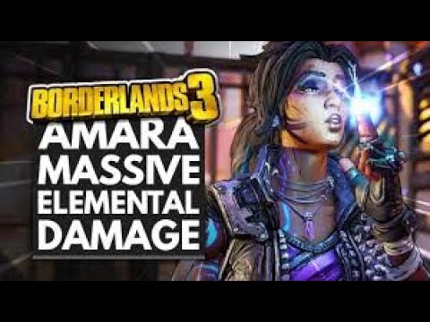 New Over Powered build for Amara, Borderlands 3 - YouTube