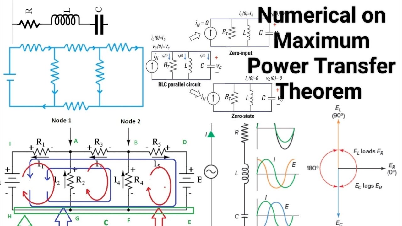 Numerical on Maximum Power Transfer Theorem. - YouTube