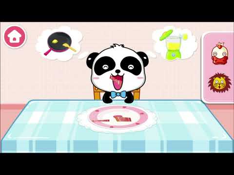 Let's play in the BabyBus kitchen and make food for cute baby bus ...