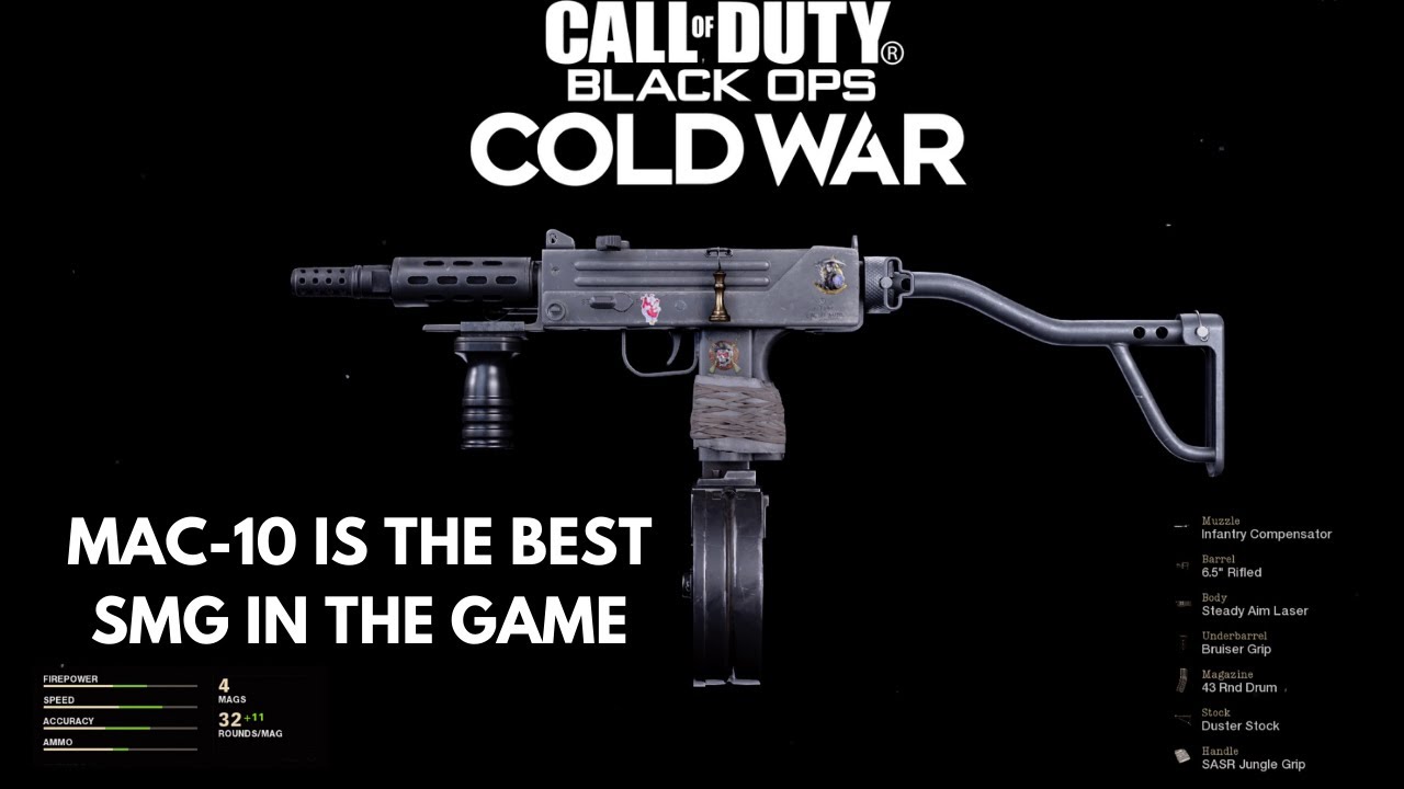 THIS MAC 10 SETUP CLASS MELTS ON MULTIPLAYER | CALL OF DUTY BLACK OPS ...