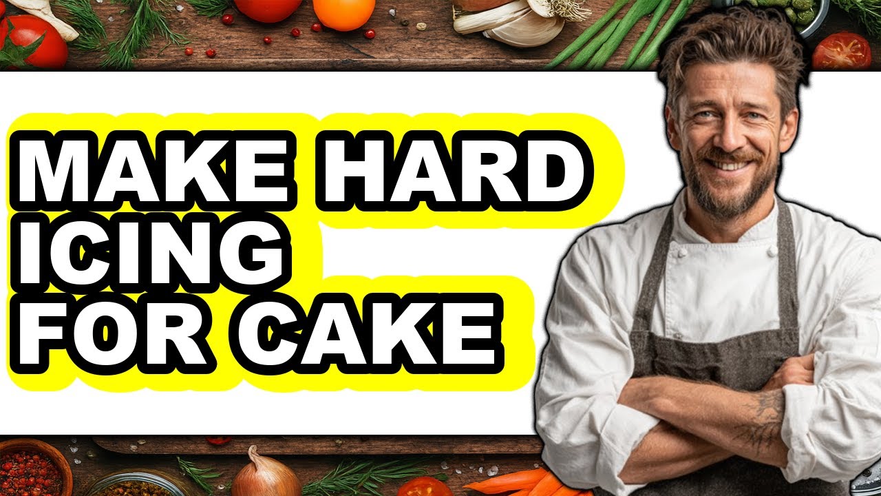 How to Make Hard Icing for Cake (only Way) - YouTube
