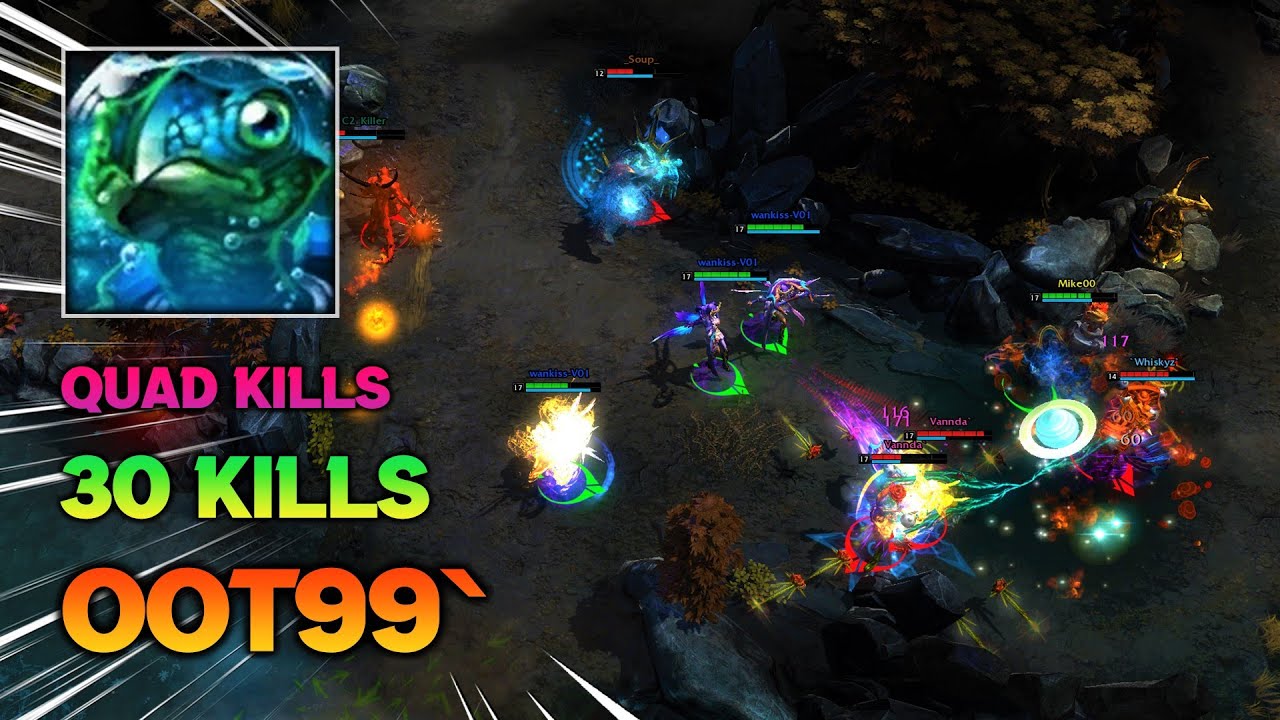 HoN Bubbles - ooT99` - Quad Kills - CM - YouTube