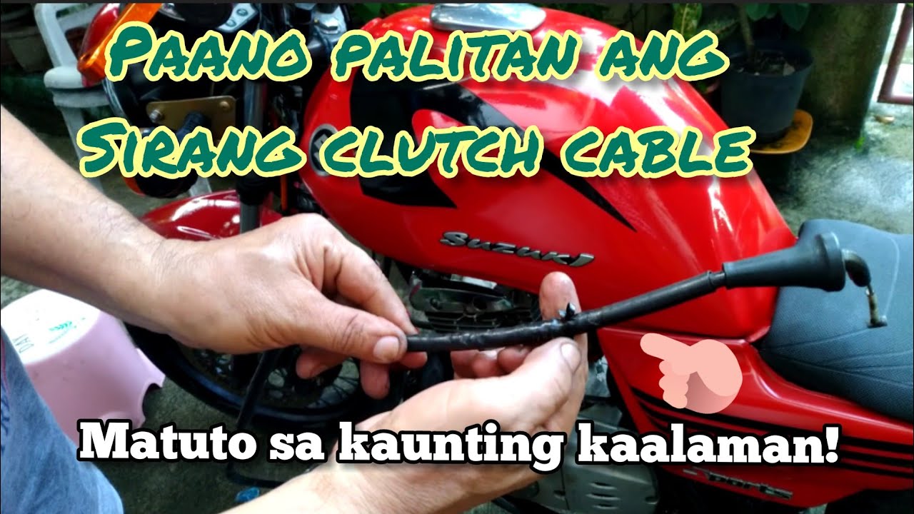 Paano palitan ang sirang clutch cable ng motor.. - YouTube
