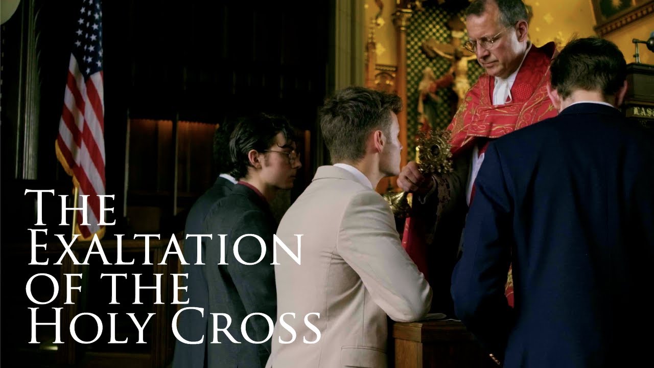 Procession for the Exaltation of the Holy Cross - YouTube