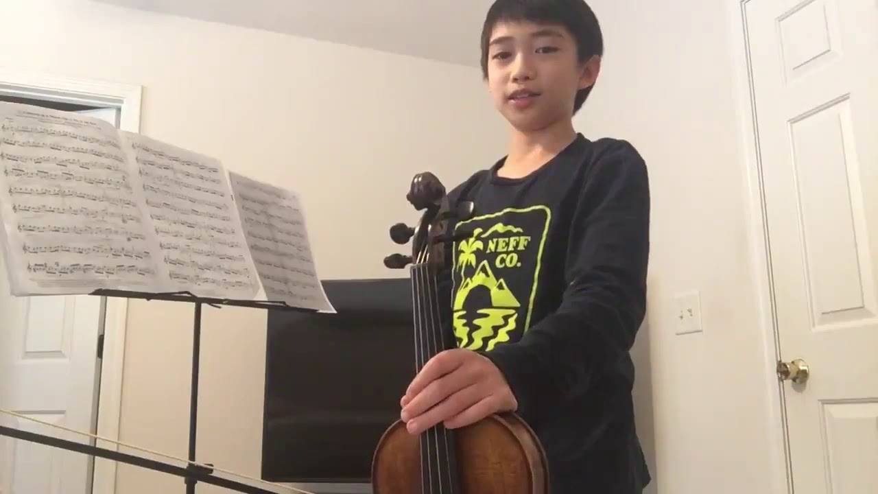 Jalen Chan Audition Recording 6/2020 - YouTube