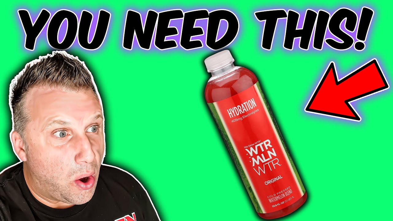 Watch BEFORE Buying The WTR MLN WTR Drink! - YouTube