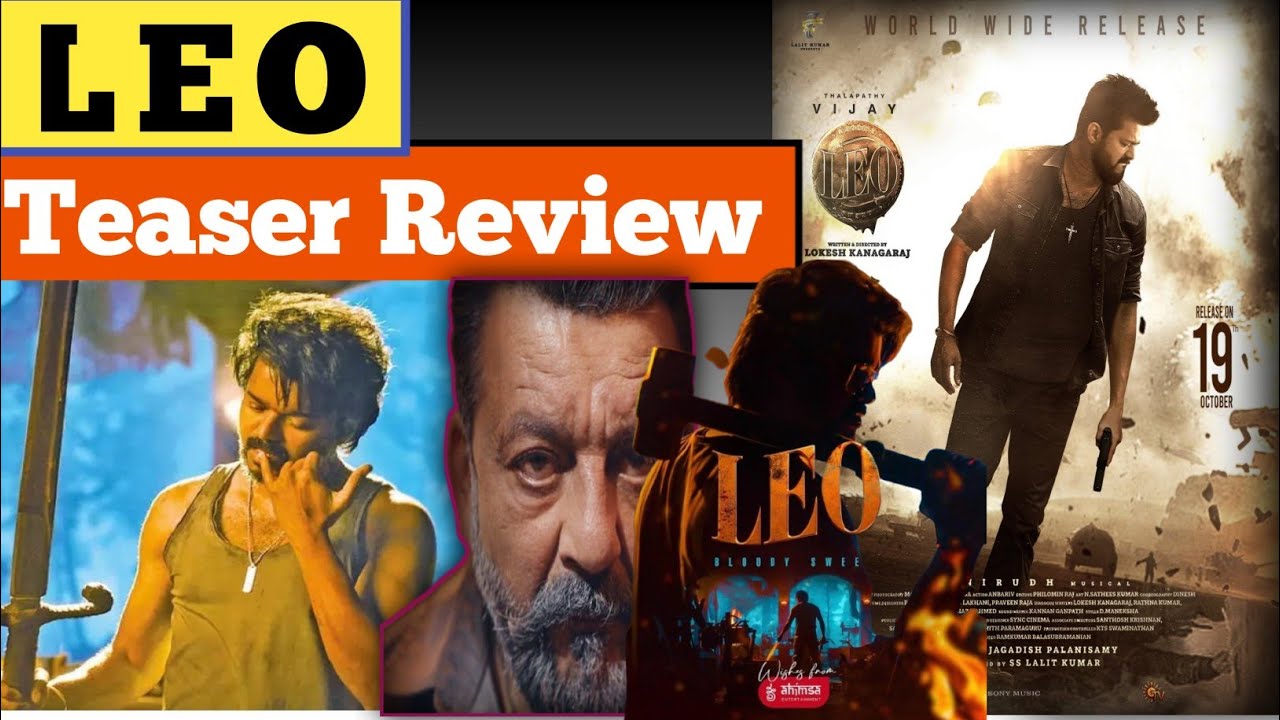 LEO Teaser Review 🔥 Story Revil 😱 - YouTube