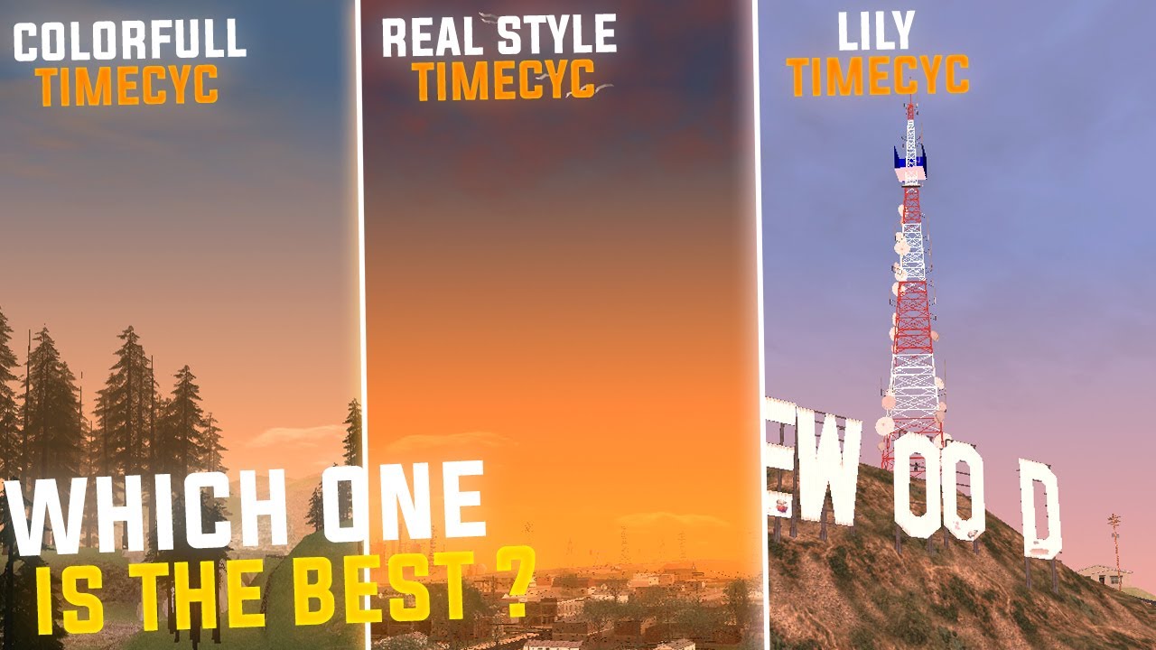 SHARE BEST TIMECYC FOR GTA SA ! - GTA SA INDONESIA - YouTube