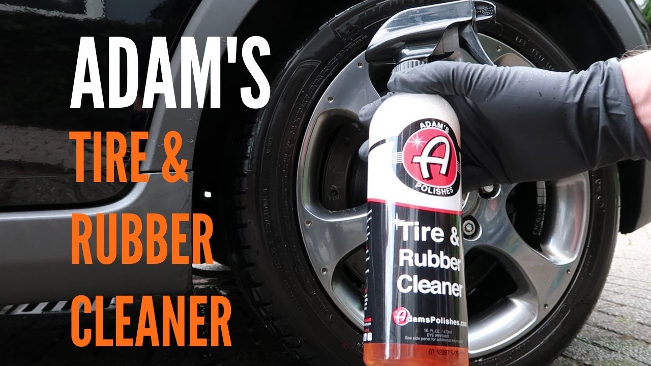 How To Clean Your Car Tires with Adam's Tire & Rubber Cleaner (ASMR) # ...