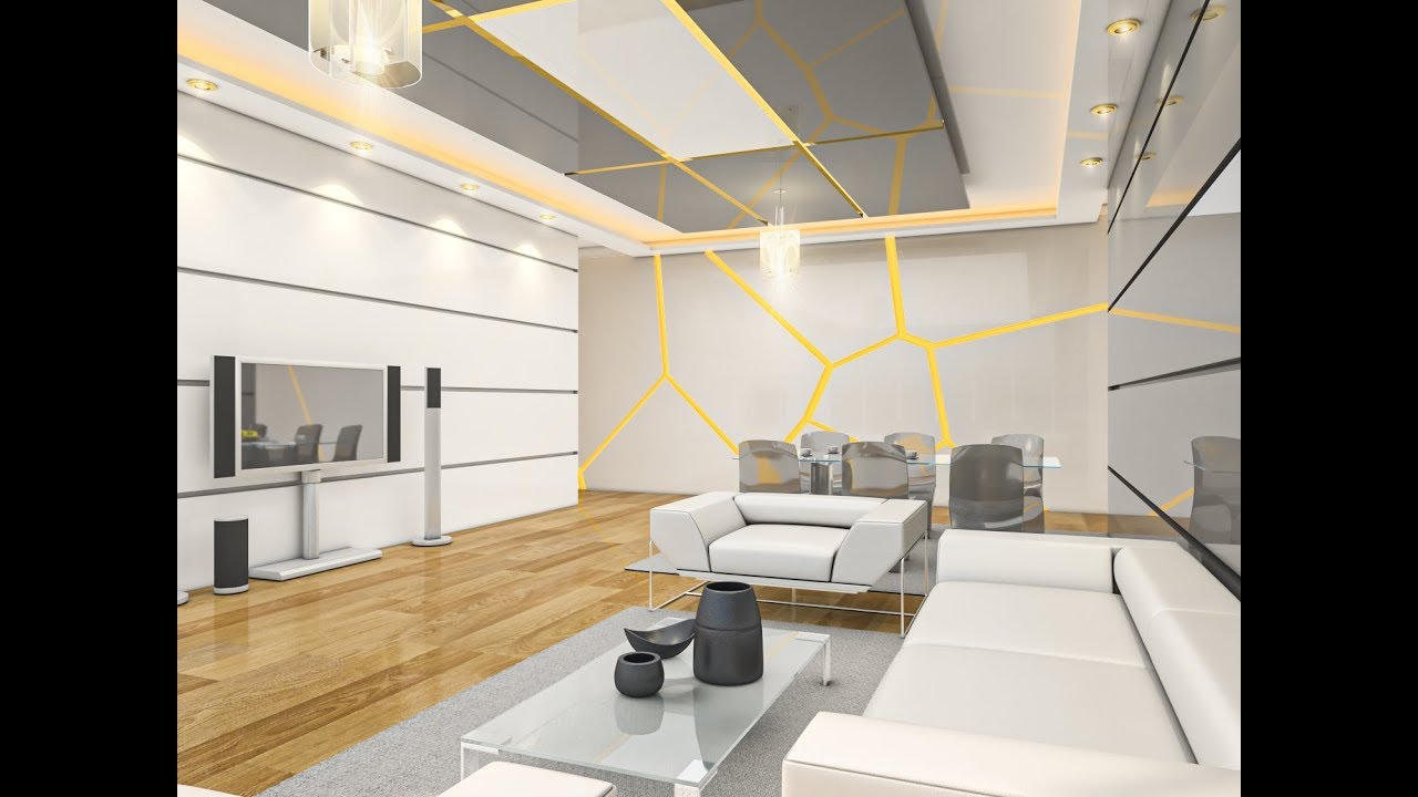 Living Room - 2D . - YouTube